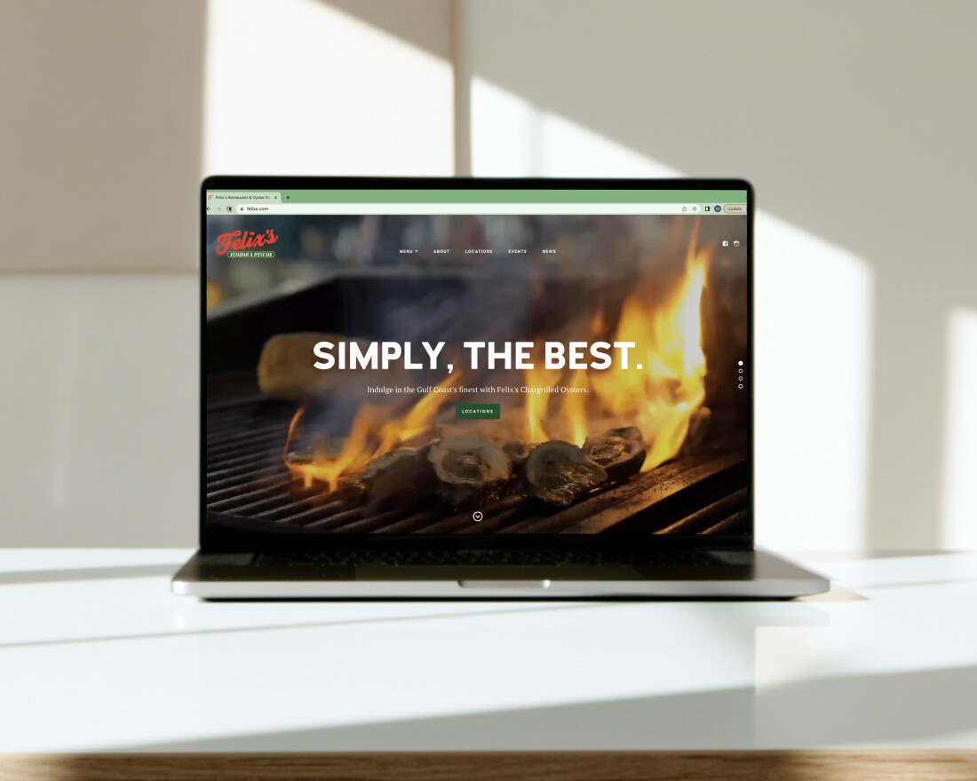 Felix’s Restaurant & Oyster Bar Website - Midnight